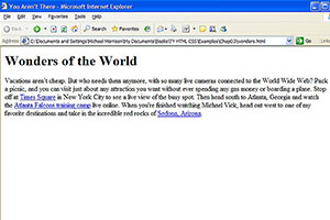 HTML Tutorial - Lesson 14